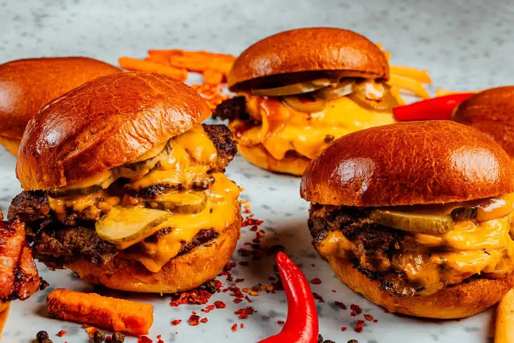 Hamburguesa SMASH de carne de vacuno - Hamburdehesa